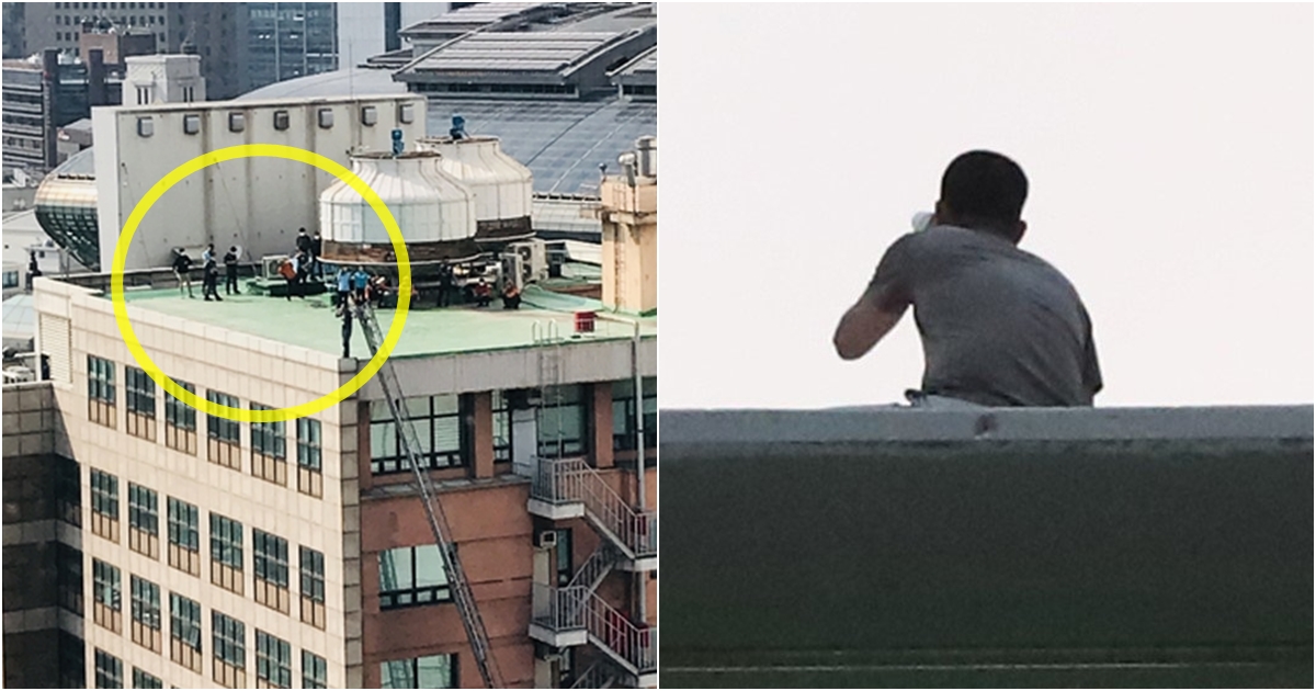 서울 14층짜리 빌딩 옥상 난간서 남성 소동…구조되자 횡설수설 Snsfeed 제휴콘텐츠 제공 실시간 핫이슈