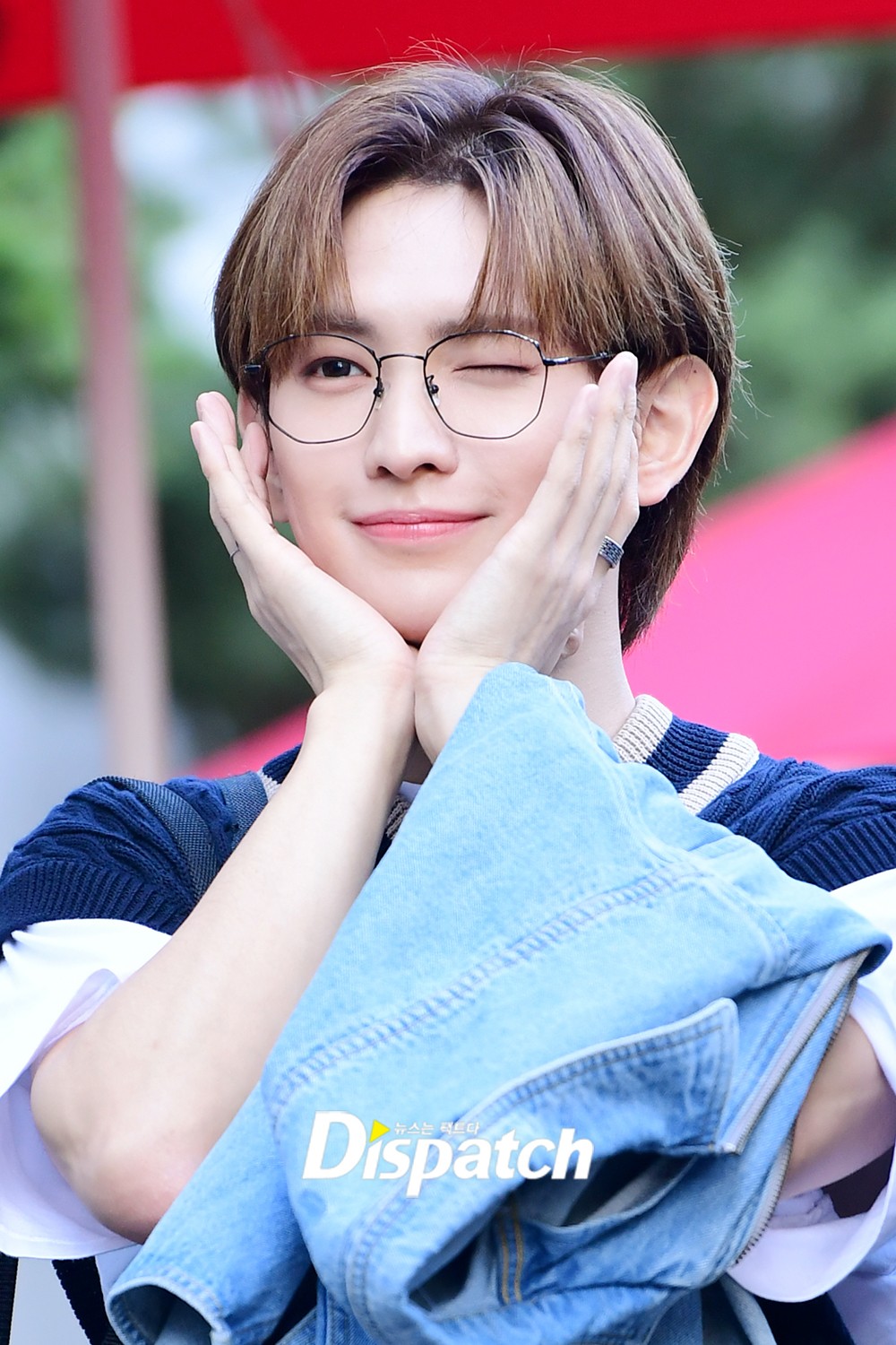 [현장포토] "윙크로 시선고정"...LEW, 상큼 볼하트 (템페스트) | 디스패치 | 뉴스는 팩트다!