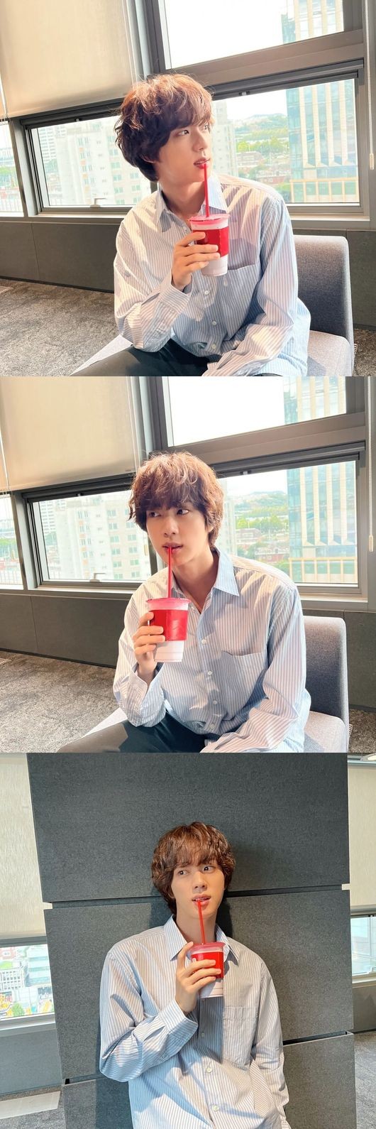 BTS' Jin makes a regular day into a magazine pictorial | DIPE.CO.KR