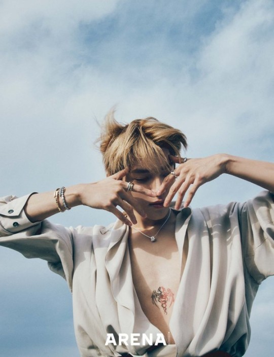 NCT 127 Taeyong decorates January cover of Arena Homme Plus magazine ...