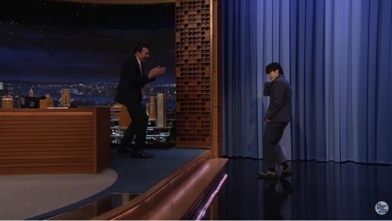 Jimin and Jimmy Fallon dance to Jimin’s first solo song | DIPE.CO.KR