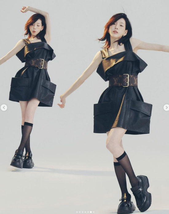 Taeyeon, the piercing on her lips dreamy photohoot | DIPE.CO.KR