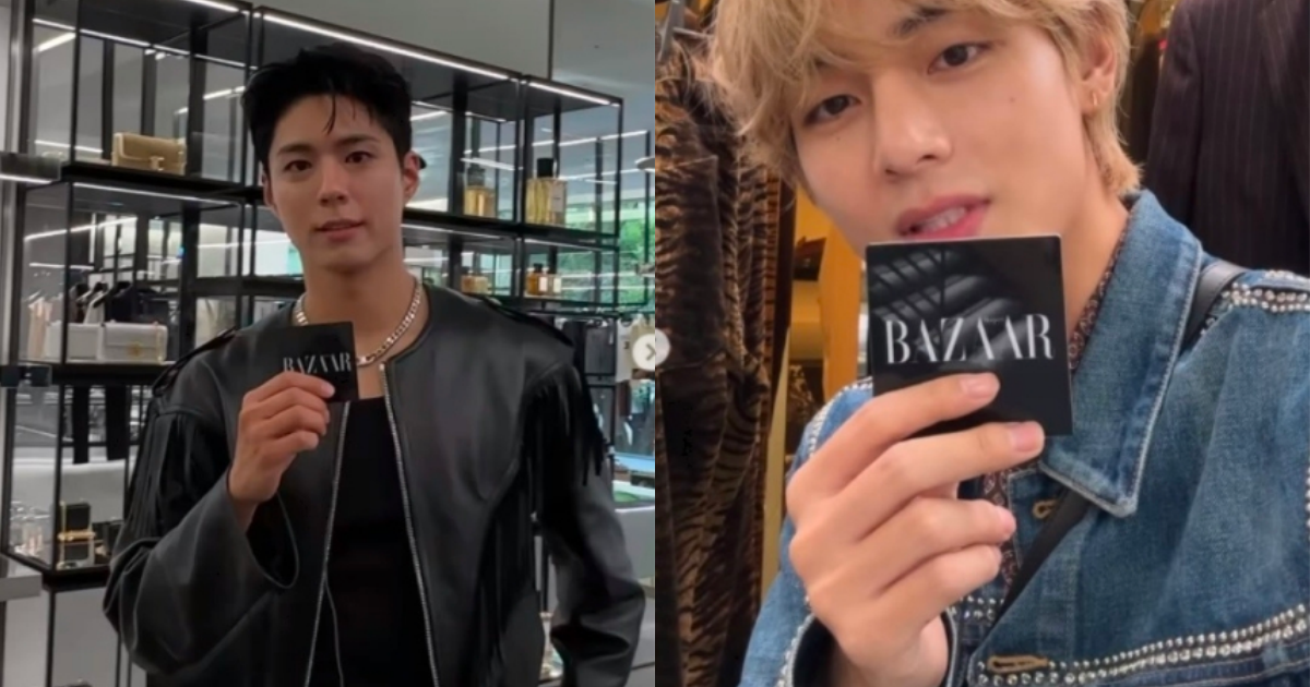 Park Bo Gum X V, Chemistry Shining in Tokyo... Uniting Superb Visuals ...