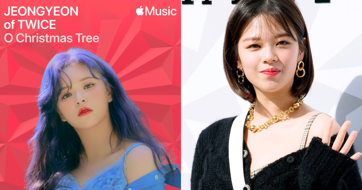 Jeongyeon Collaborates with Apple Music of the U.S. ... New Carol Song ...
