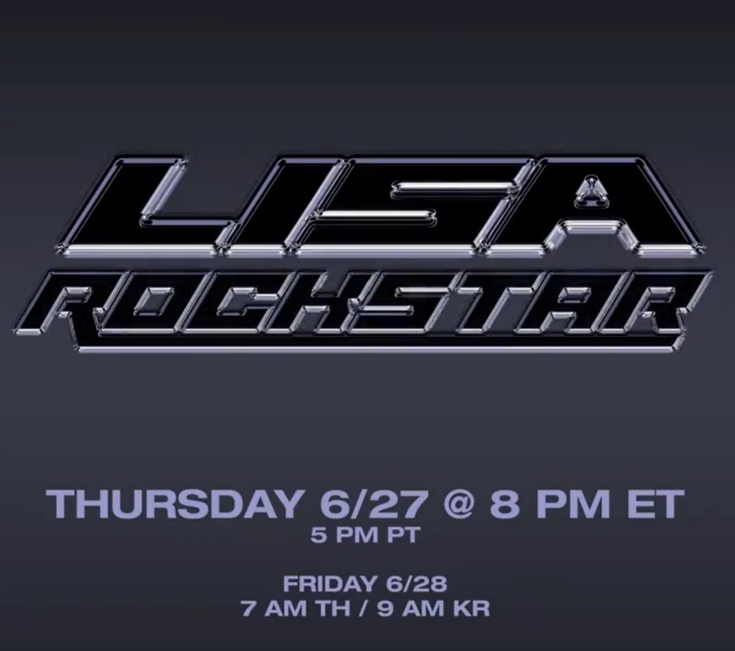 Lisa, visual of 'ROCKSTAR'… "Goggles and Tooth Gem, an unprecedented ...