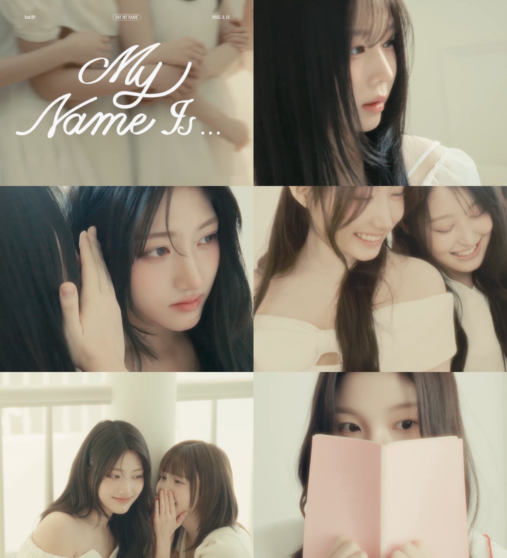 SAY MY NAME Unveils Visual Film—'My Name Is...' Brings Pure Elegance to ...
