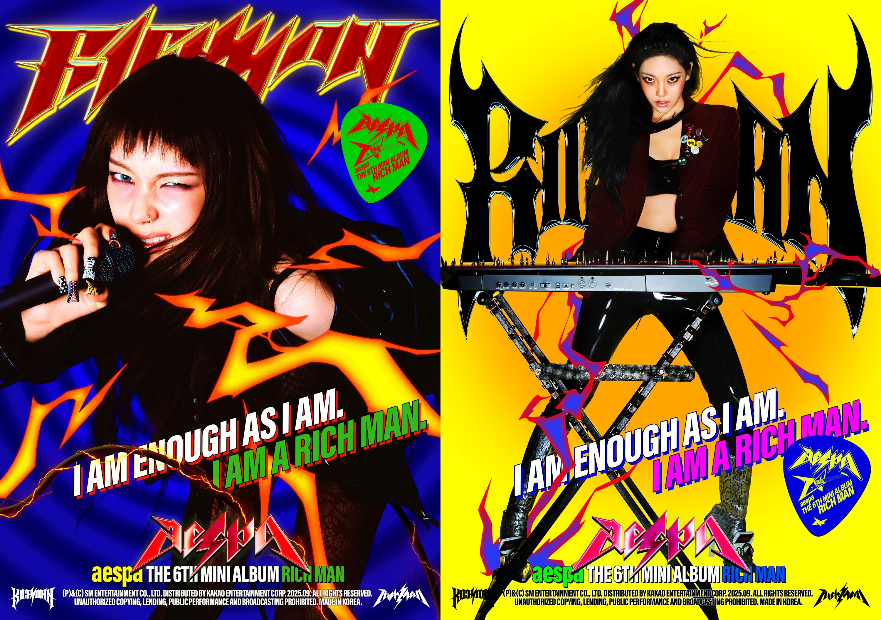 에스파, '쇠 맛' 밴드 변신…'리치 맨', 주체적 메시지 | 디스패치 | 뉴스는 팩트다!