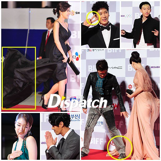 [BIFF 16th] "속 보이는 여우"…레드카펫 속 숨은 '1mm' | 디스패치 | 뉴스는 팩트다!