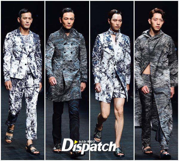 [HSFW] "카.리.스.마"…미남★, 위풍당당 캣워크 | 디스패치 | 뉴스는 팩트다!