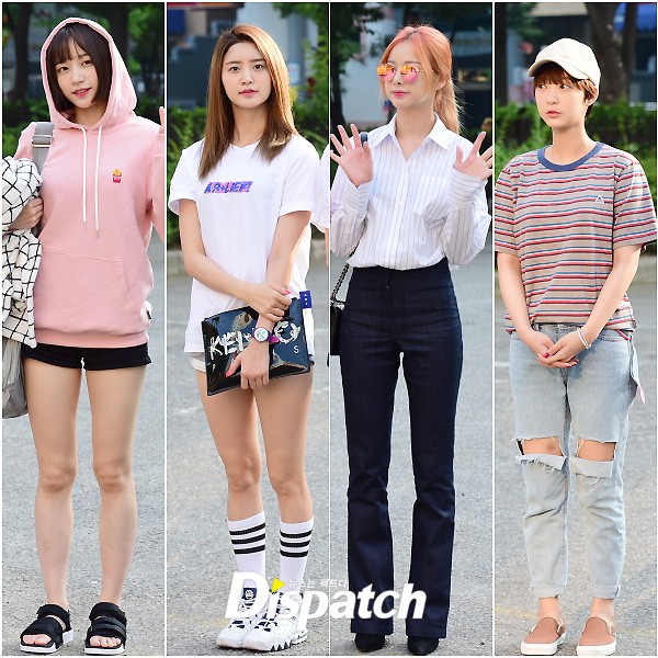 [현장포토] "섹시vs걸크러쉬"...'EXID', 개성룩 대결 | 디스패치 | 뉴스는 팩트다!